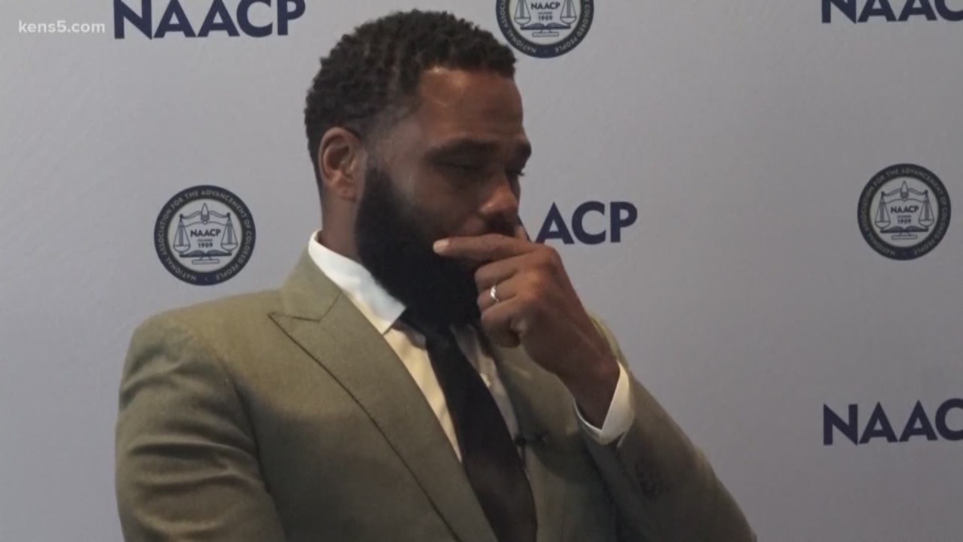 Actor Anthony Anderson spreads diabetes awareness at NAACP convention ...