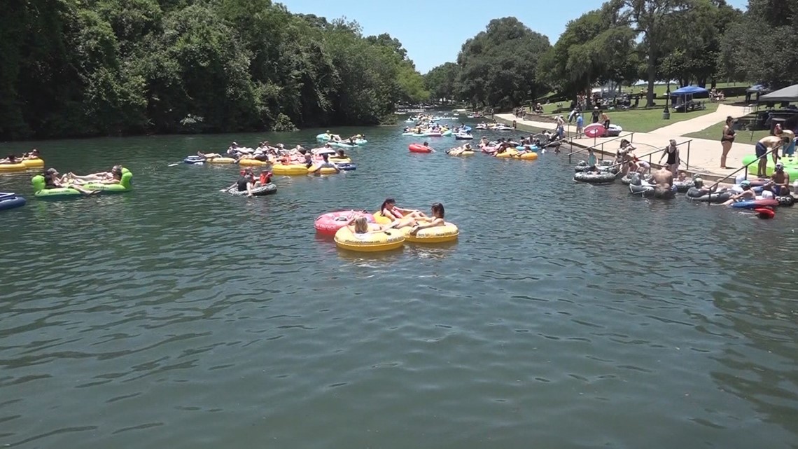 Tubing resumes after fluid leaks into Comal River | khou.com