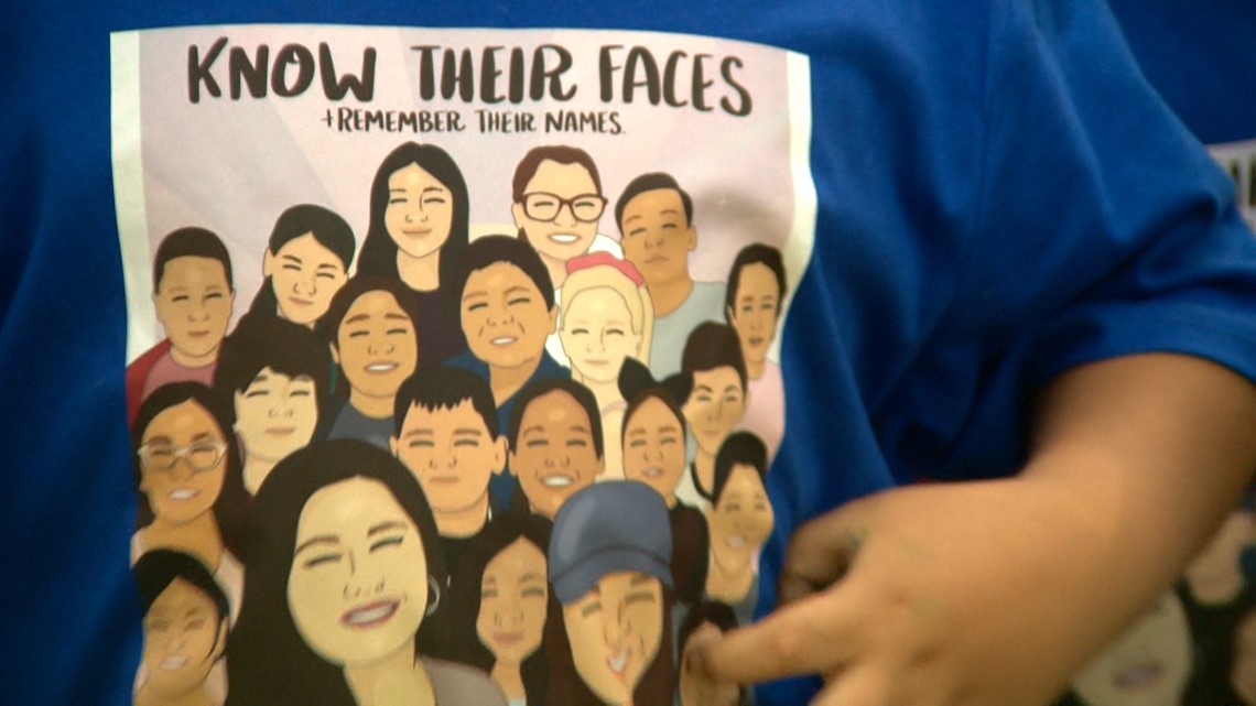 Business owner donates T-shirts honoring Uvalde shooting victims | khou.com