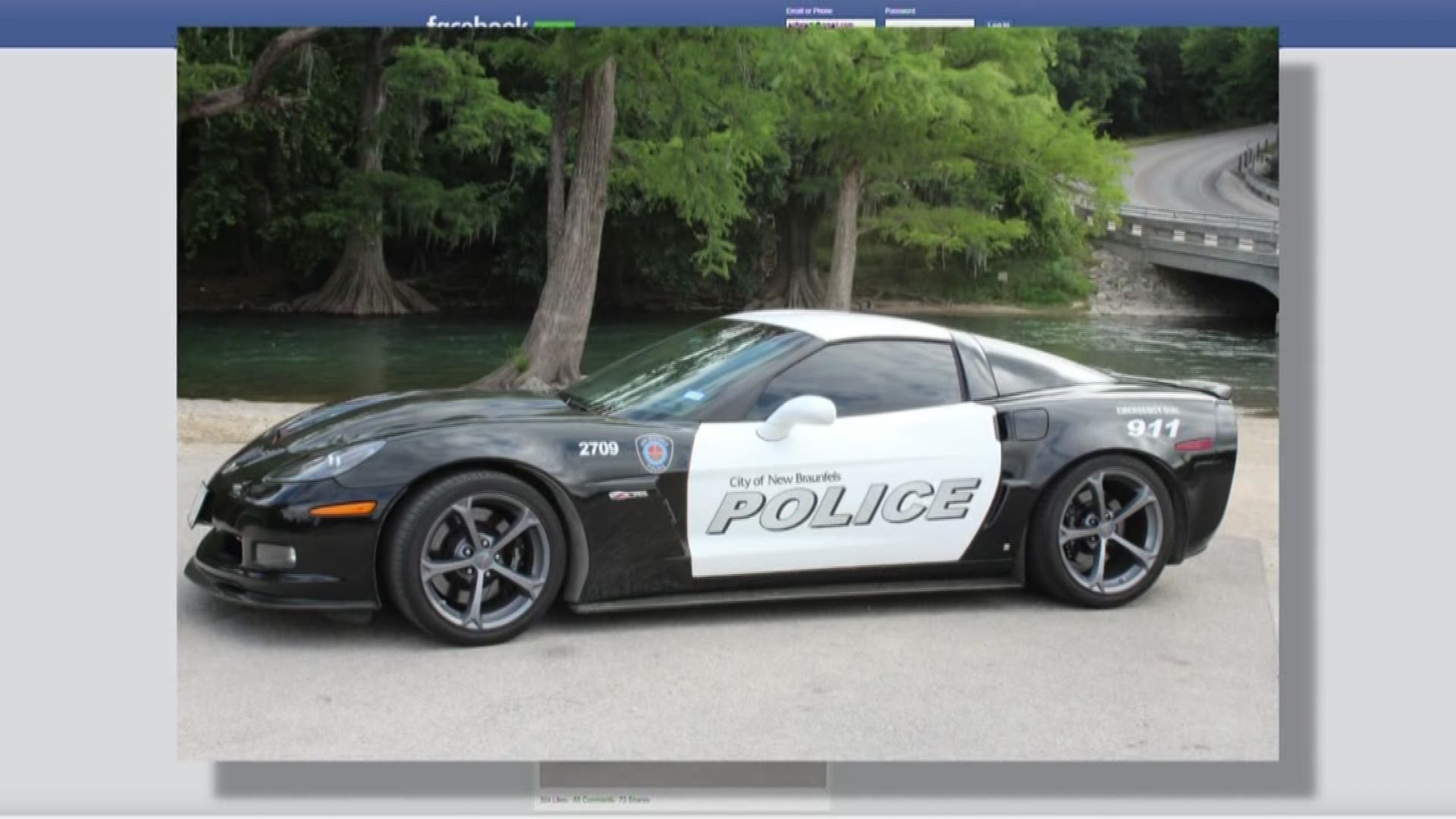 NBPD shows off new Corvette police cruiser | khou.com