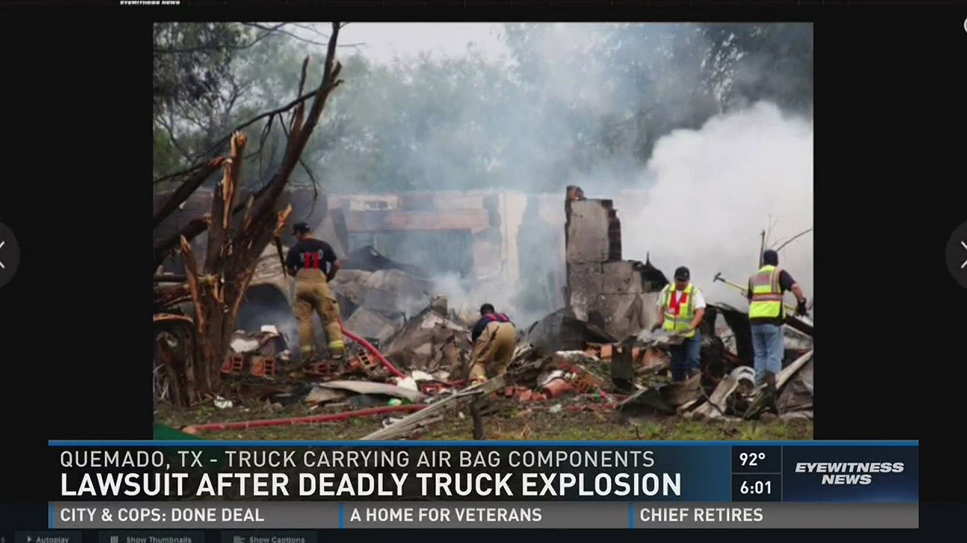 1st lawsuit filed in deadly Quemado explosion involving Takata airbags ...