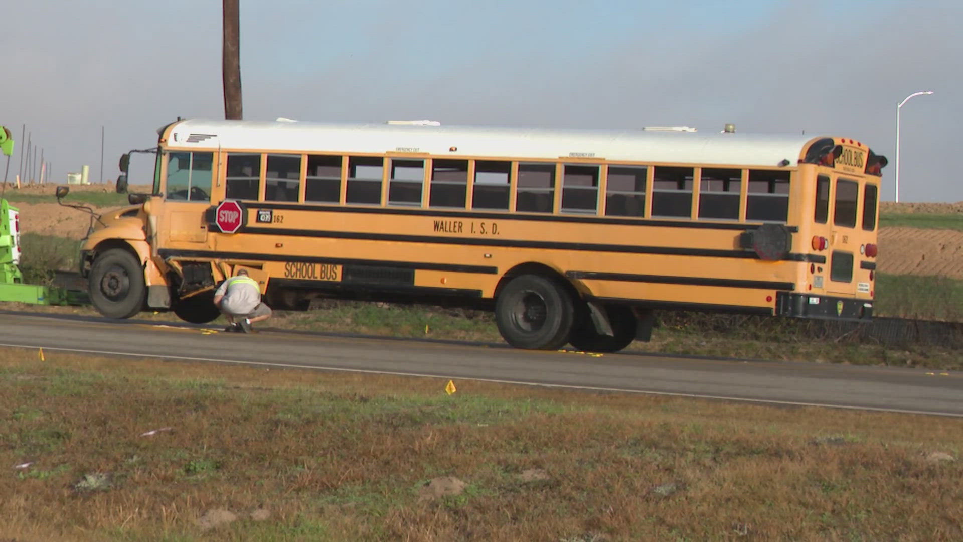One student taken to hospital after Waller ISD bus crash, district says ...