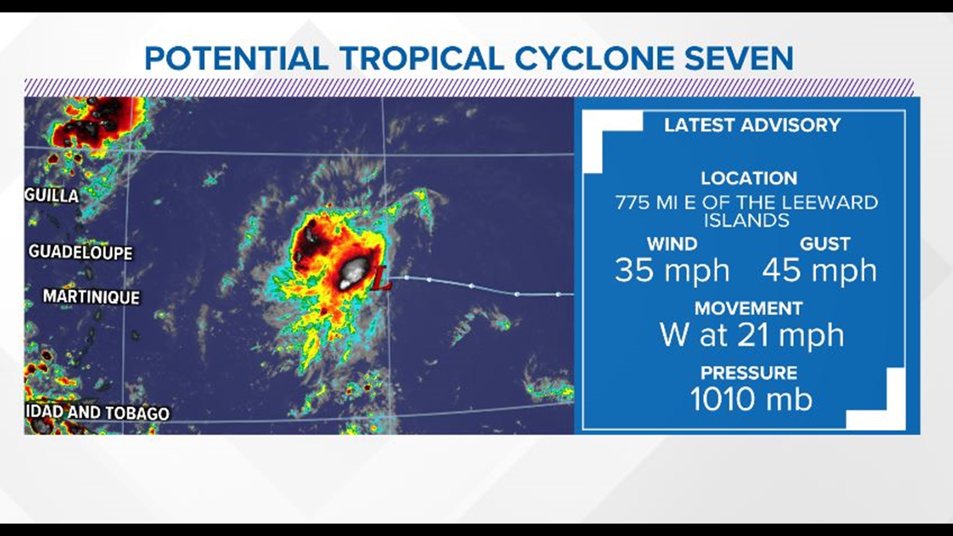 Tropical update: Potential Tropical Cyclone 7 could become Grace | khou.com