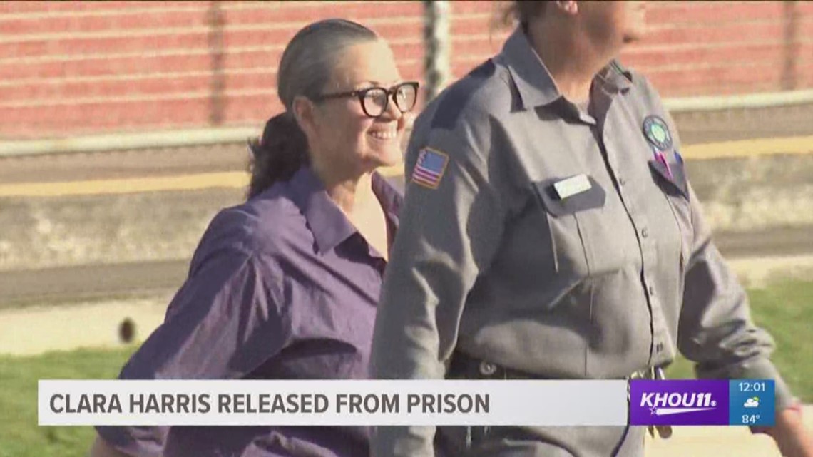 Clara Harris released from prison 15 years after running over cheating ...