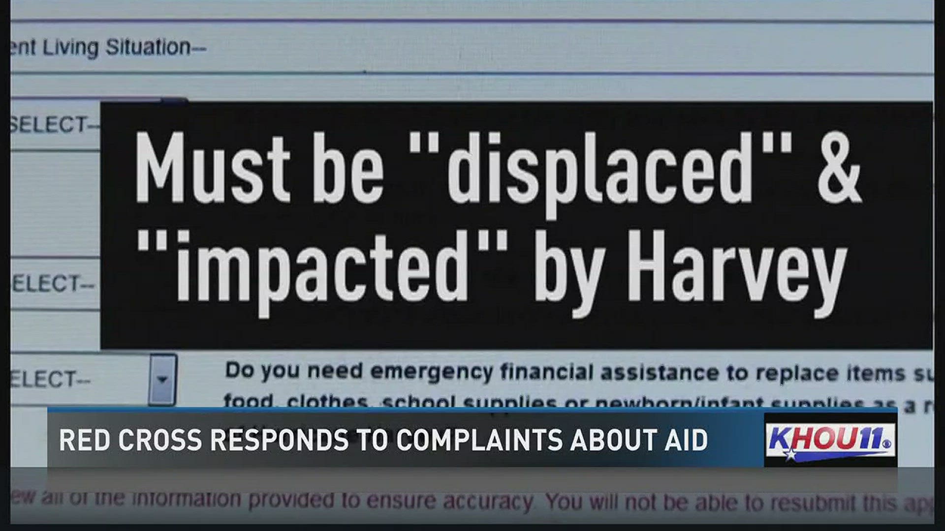 Red Cross responds to complaints about aid challenges | khou.com