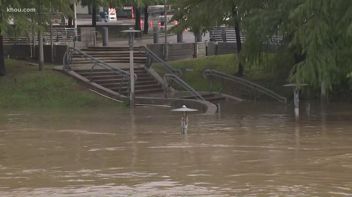 Houston bayou levels: Monitoring for flooding during TS Beta | khou.com