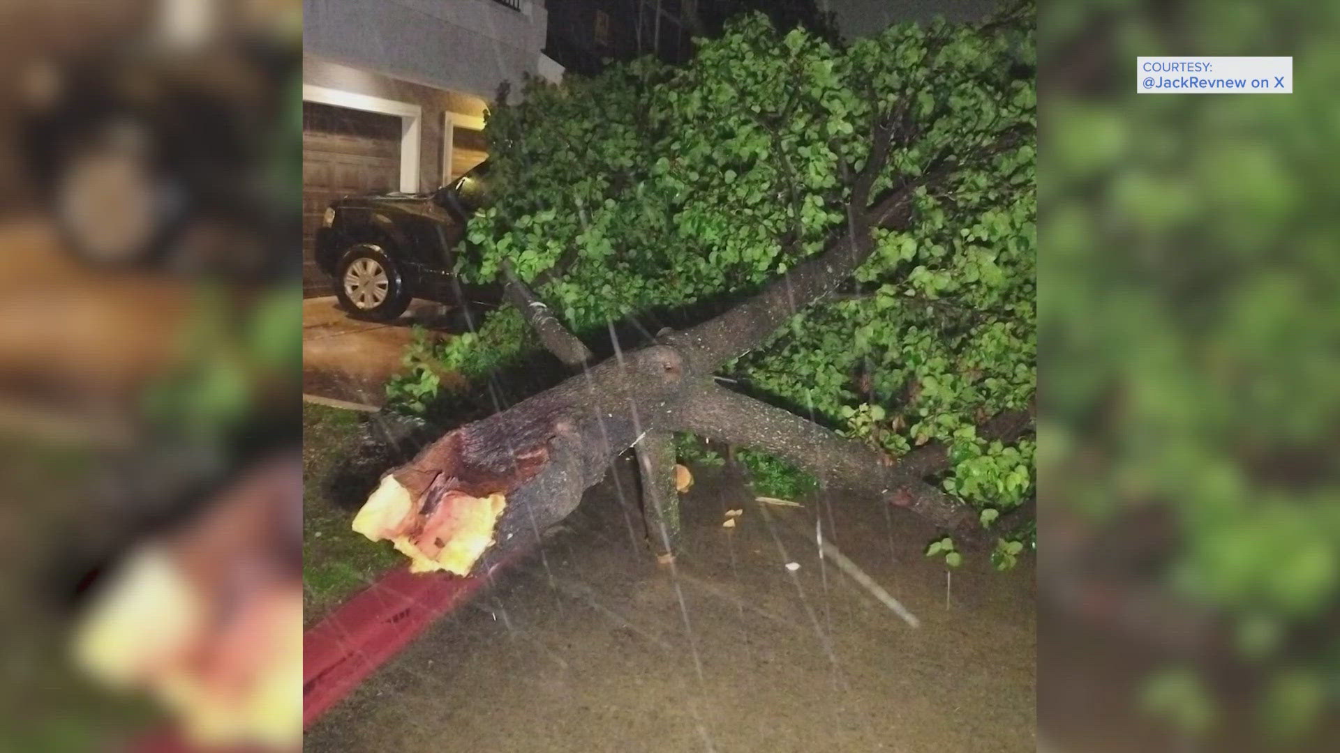 Houston-area storm damage: Montgomery and Harris counties hit hard ...