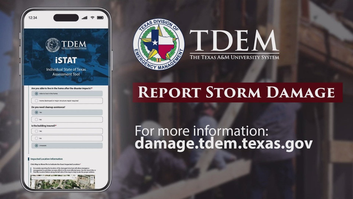 How to report storm damage in Southeast Texas after severe weather ...