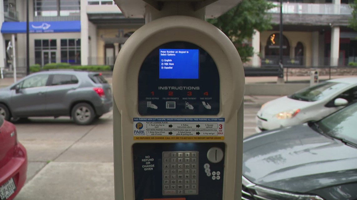 Potential changes coming to Houston's paid parking meter hours | khou.com
