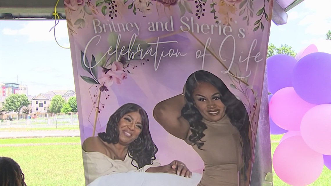 Memorial held to honor Houston TikTok star Britney Joy, her mother | khou.com