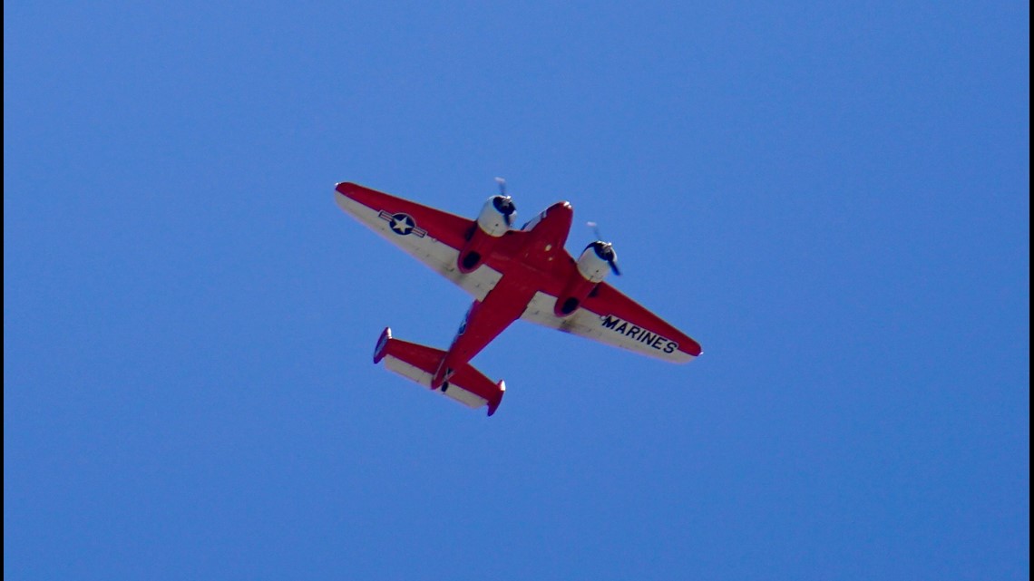 Houston flyover on May 10th: View flight path and timeline | khou.com
