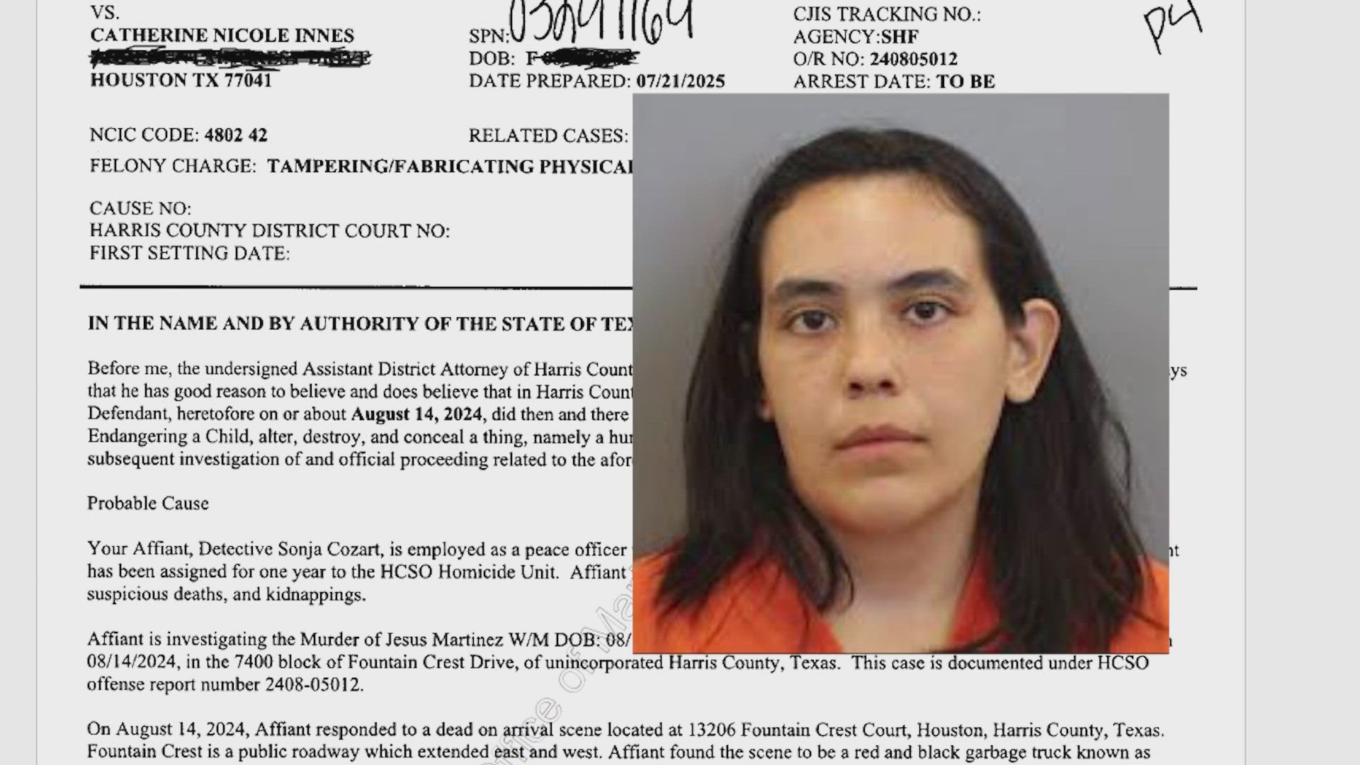 Houston woman faces judge on charges related to newborn's death | khou.com