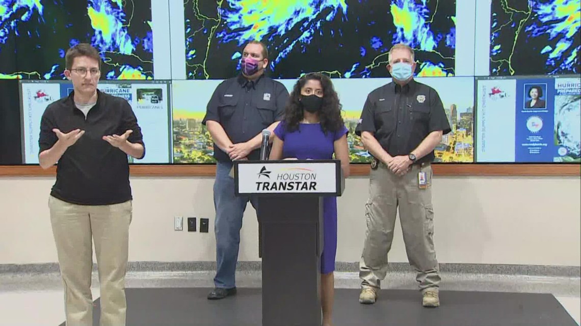 Tropical Storm Nicholas: Judge Hidalgo gives update on storm | khou.com