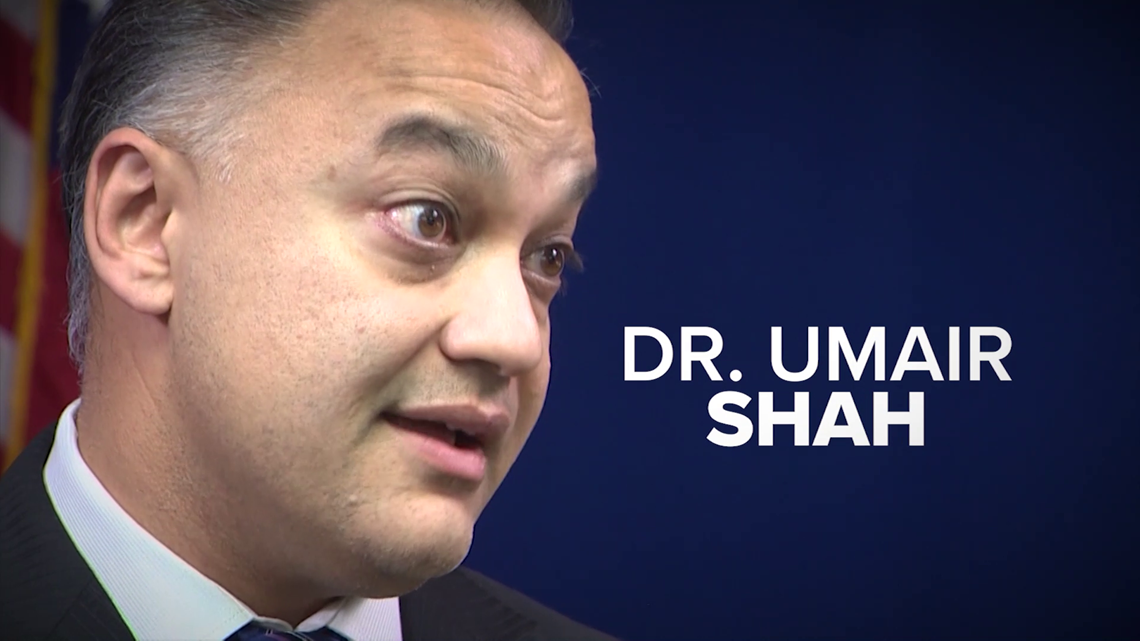 Dr. Umair Shah stepping down from Harris Co. Public Health | khou.com