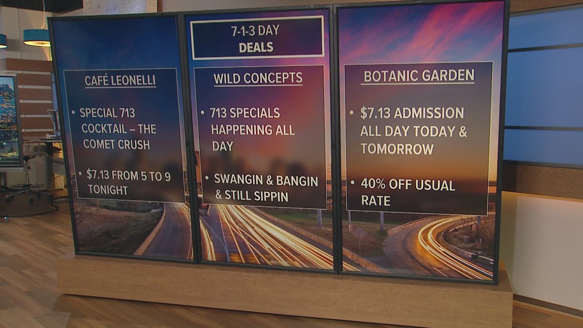 Today is 713 Day in Houston. Here are some deals to celebrate the city ...