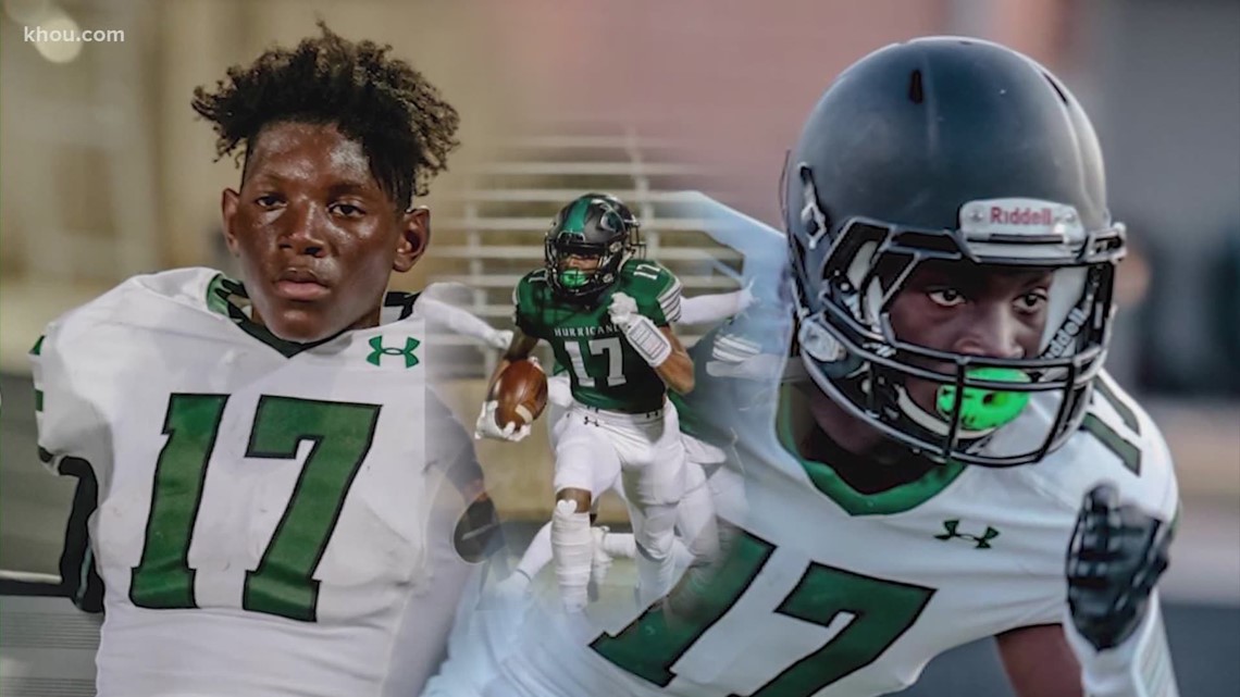 Trey Thomas balloon release | khou.com