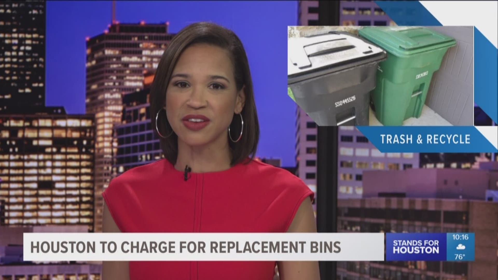 Houston to charge for replacement bins | khou.com