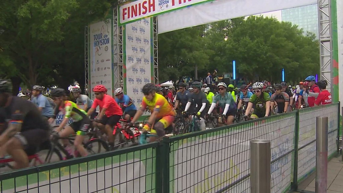 Tour de Houston annual bike ride welcomes hundreds to raise funds to reforest Houston parks ...
