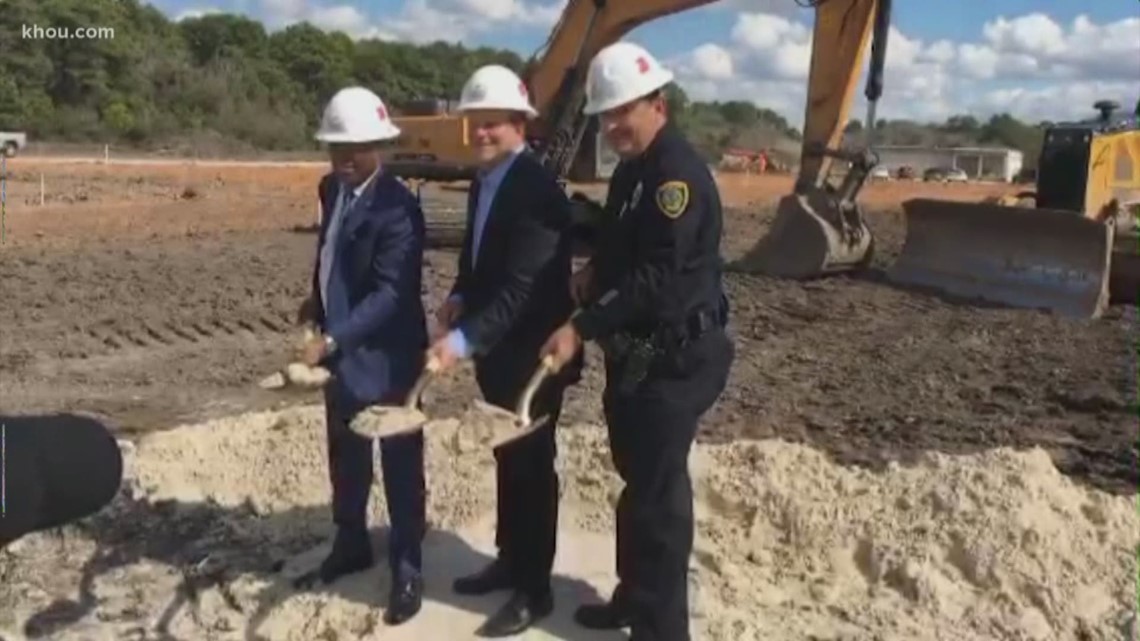 HPD breaks ground on new tactical center | khou.com