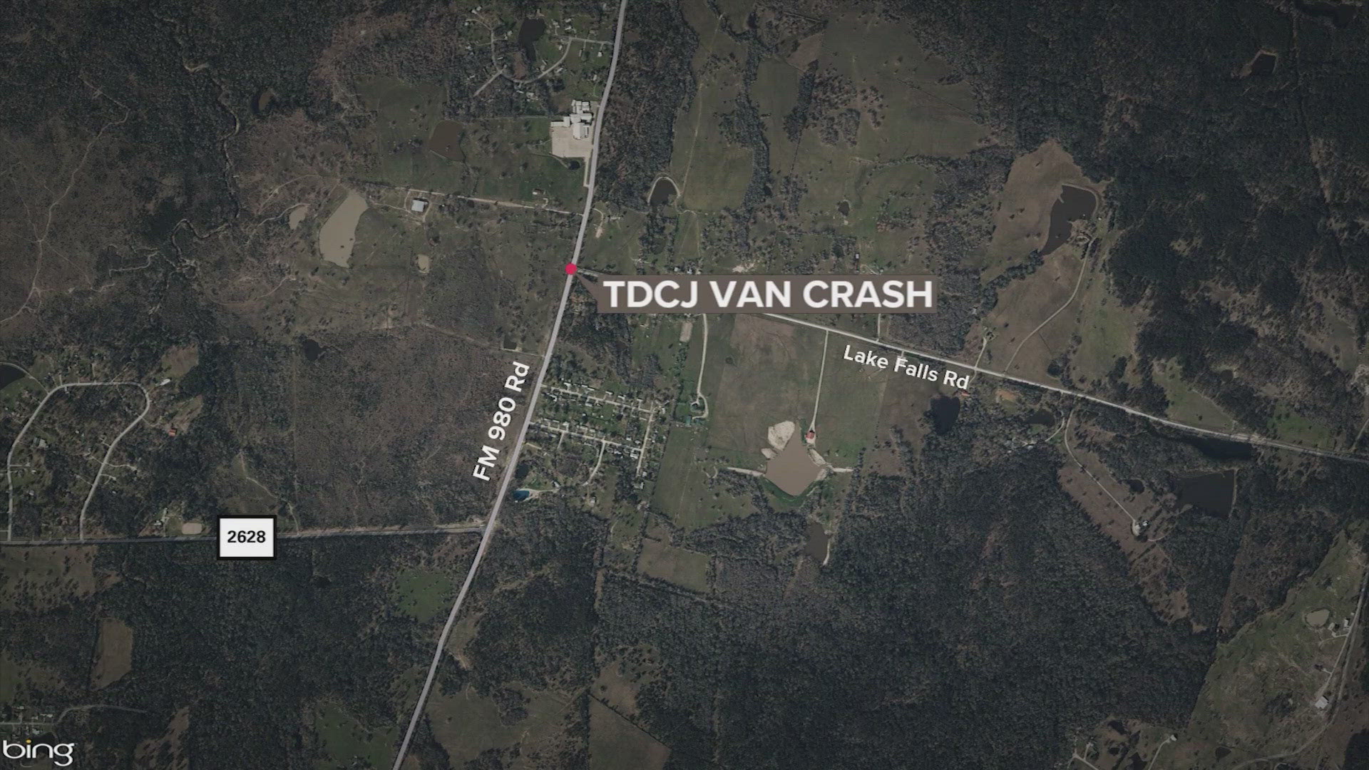 Multiple injured after crash involving TDCJ van in Walker County | khou.com