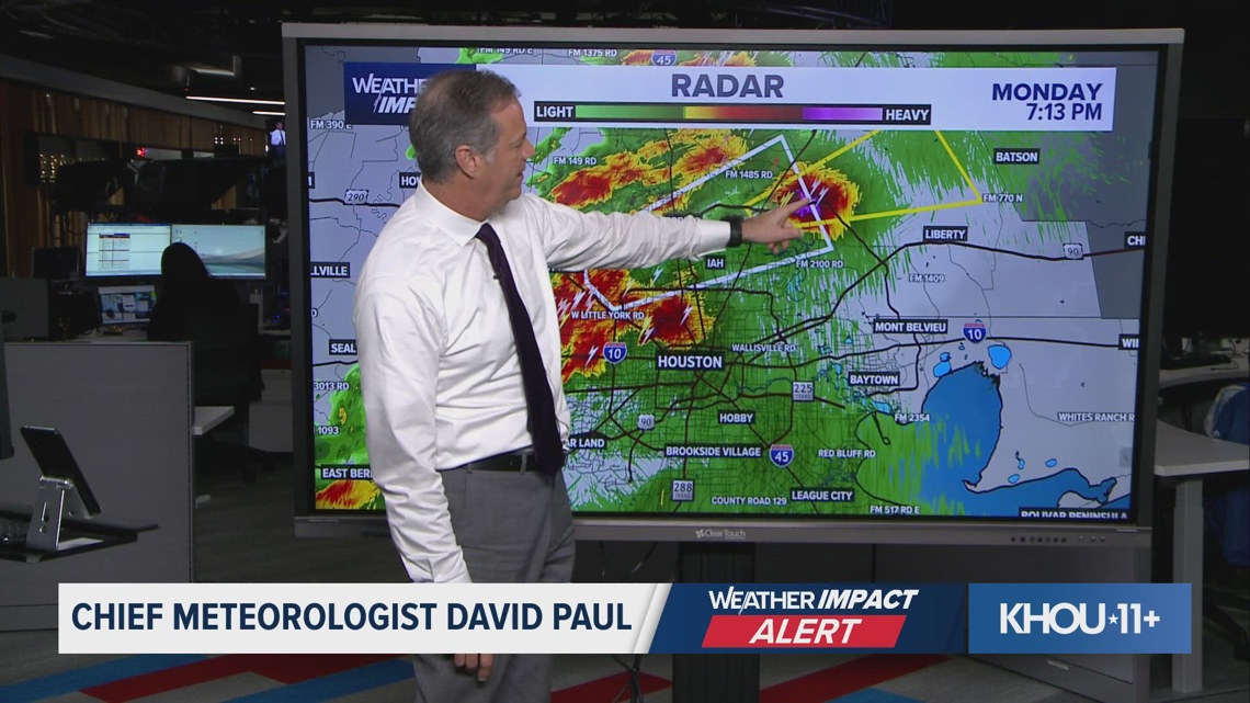 Weather Impact Alert 11/24 7 p.m. update: More storms moving into the ...
