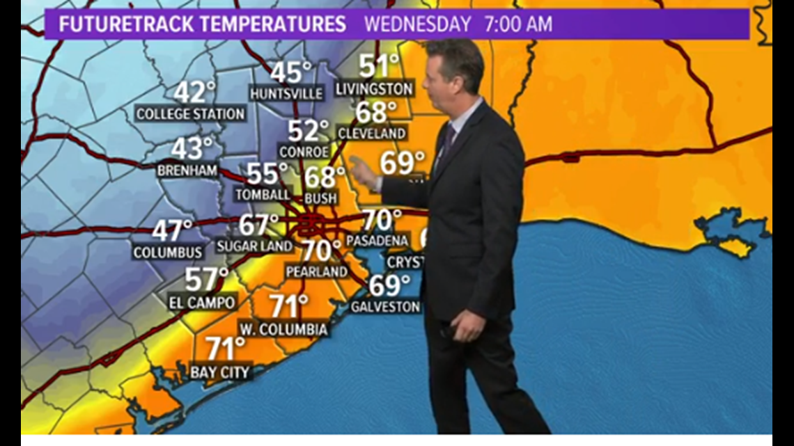 Houston weather: Cold, cloudy end to the week; nice weekend ahead ...