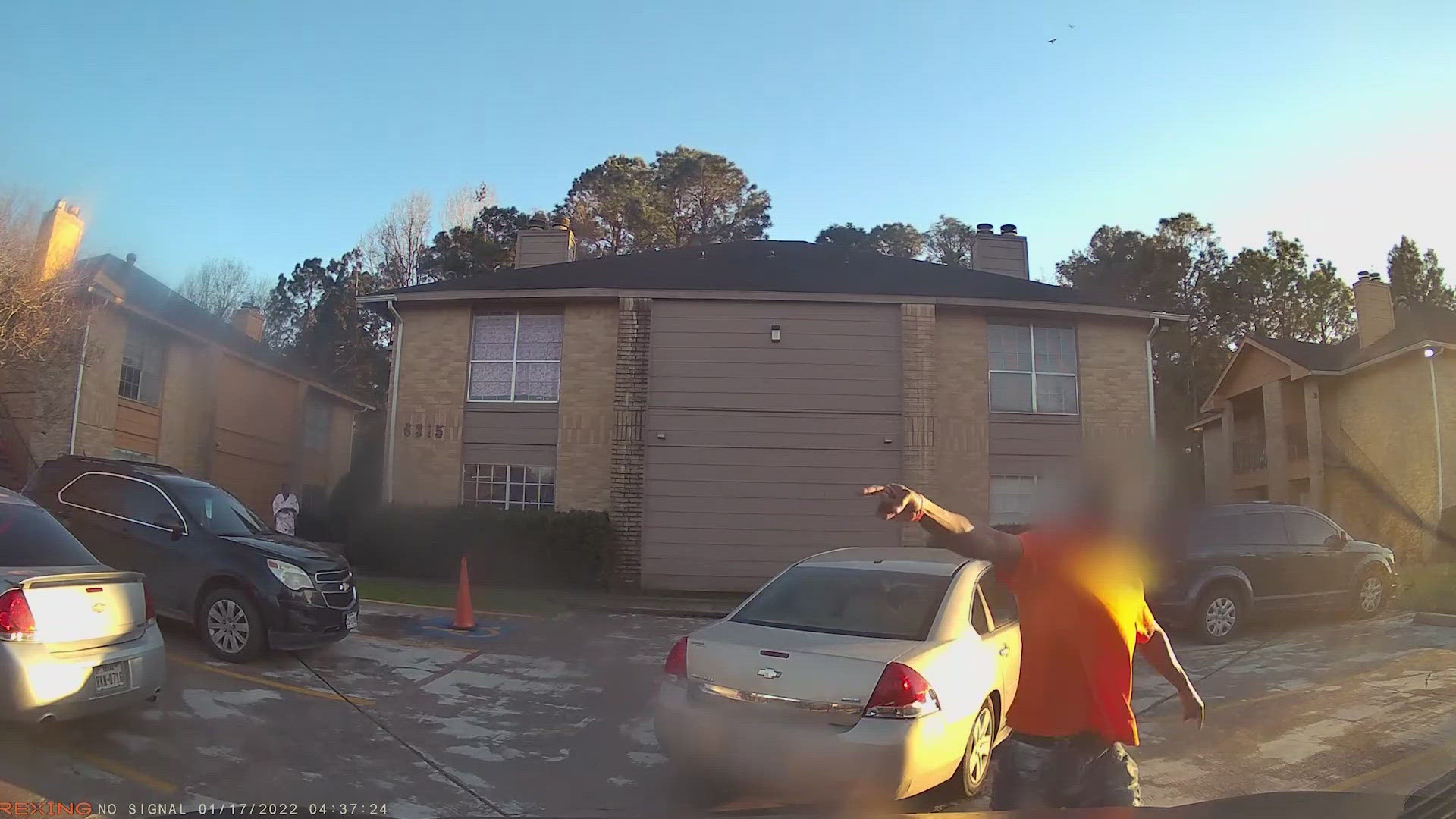 Couple's dash cam captures tense hit-and-run standoff at Harris County ...