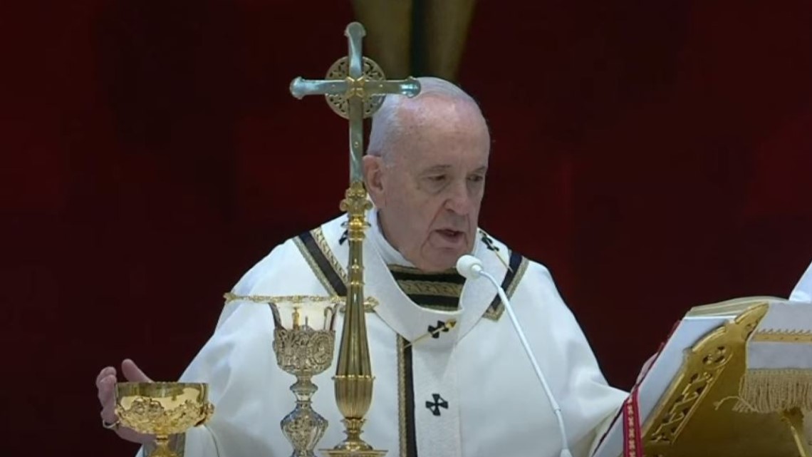 Pope Francis Easter Mass 2020 video: watch here | khou.com