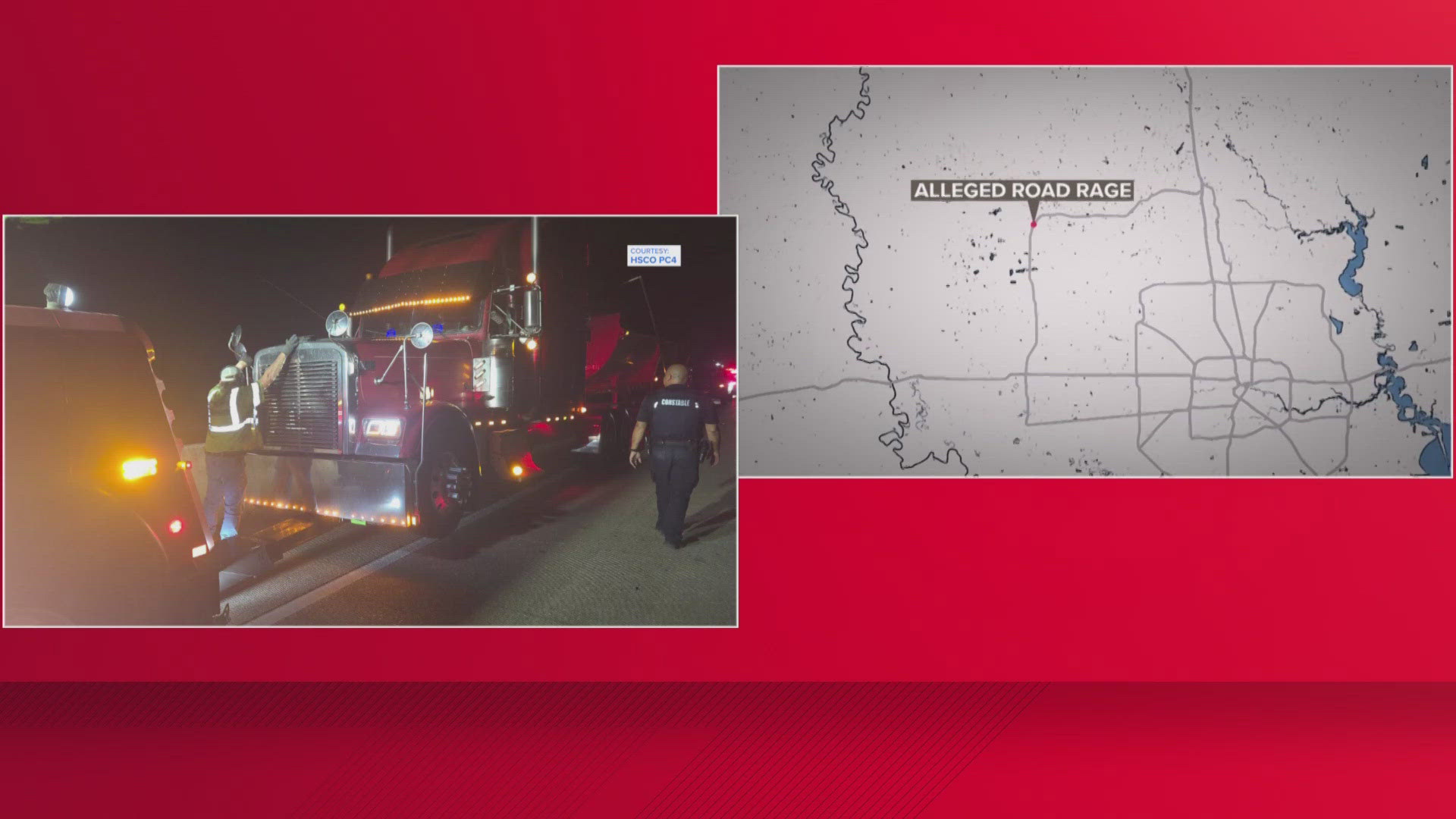 2 truck drivers detained after road rage incident on Grand Parkway ...