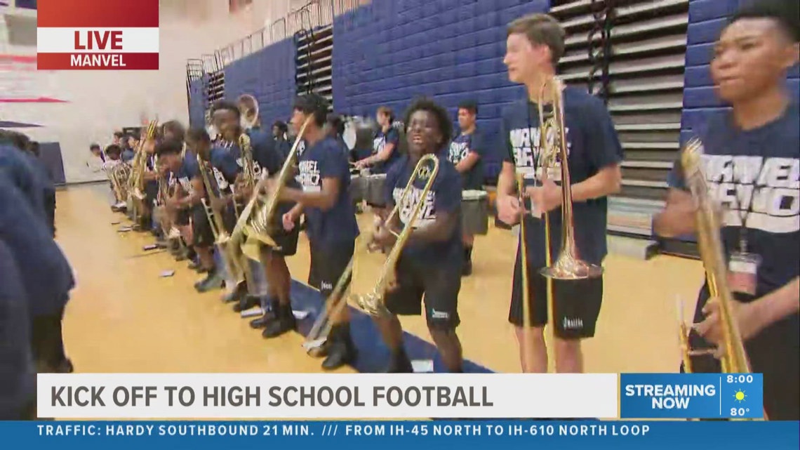 Manvel High School gets pumped for season opener Friday | khou.com