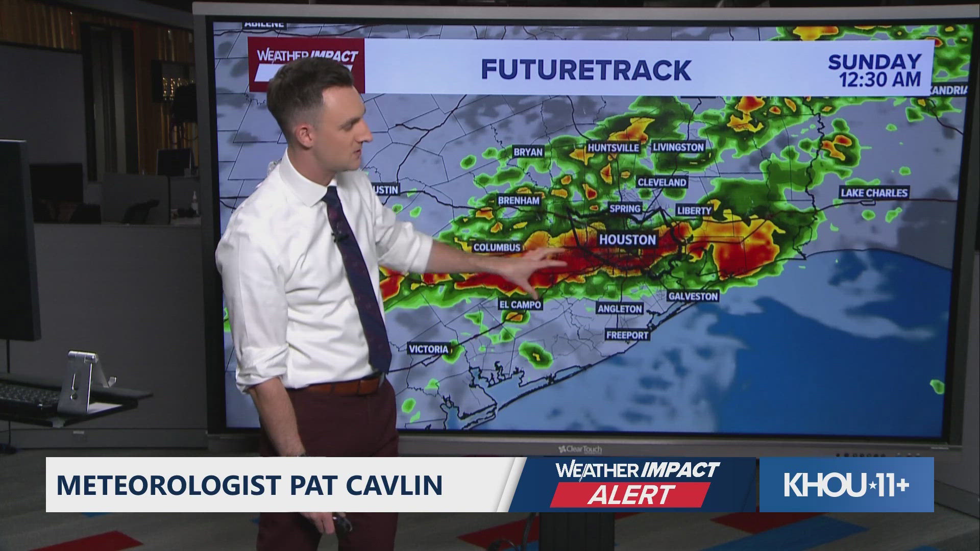 Weather Impact Alert 8 p.m. update: Heavy rain moving towards the ...