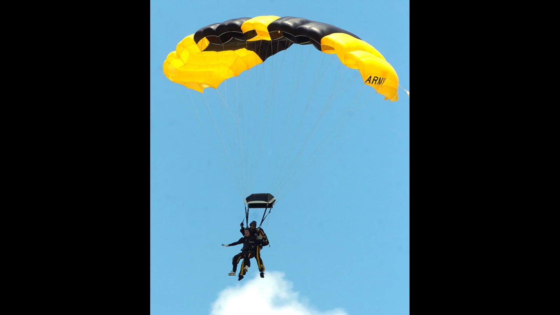 Photos: President Bush skydives for 80th, 90th birthdays | khou.com