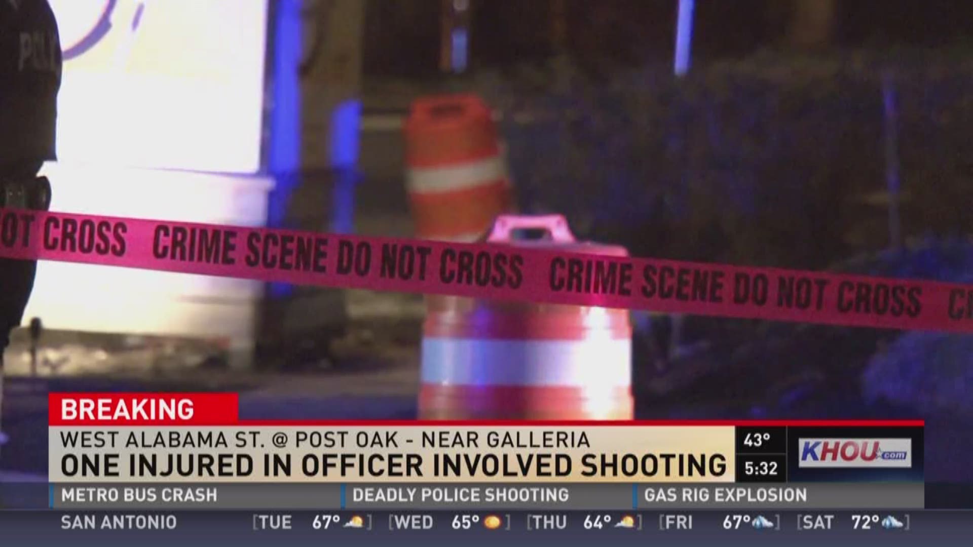 Driver shot by deputy near Galleria arrested, charged | khou.com