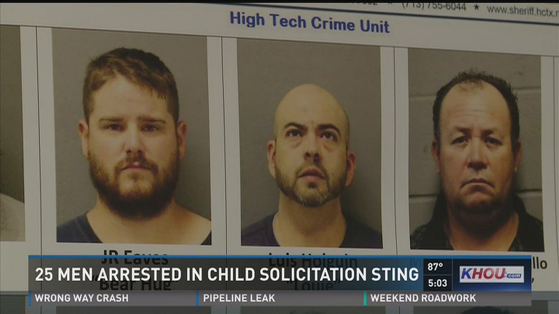 25 suspected child predators arrested in undercover sting | khou.com