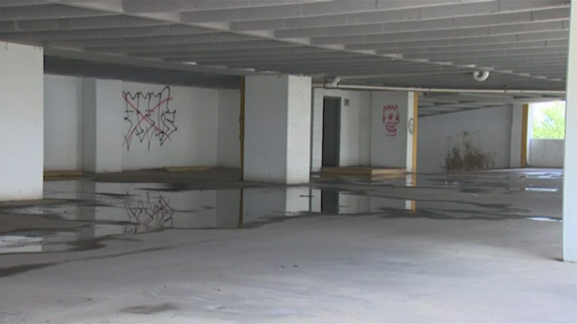 Exclusive look inside 'dangerous' vacant downtown hotel | khou.com