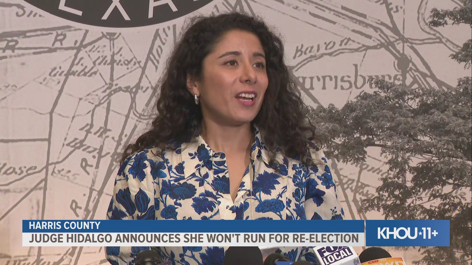 Harris County Judge Lina Hidalgo announces she won't seek a third term in office | khou.com