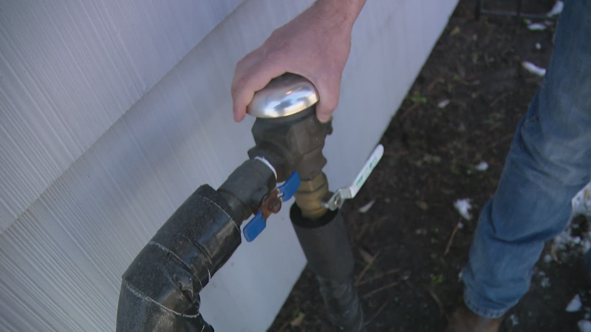 Here's what you can do if your pipe busted due to freezing temperatures ...