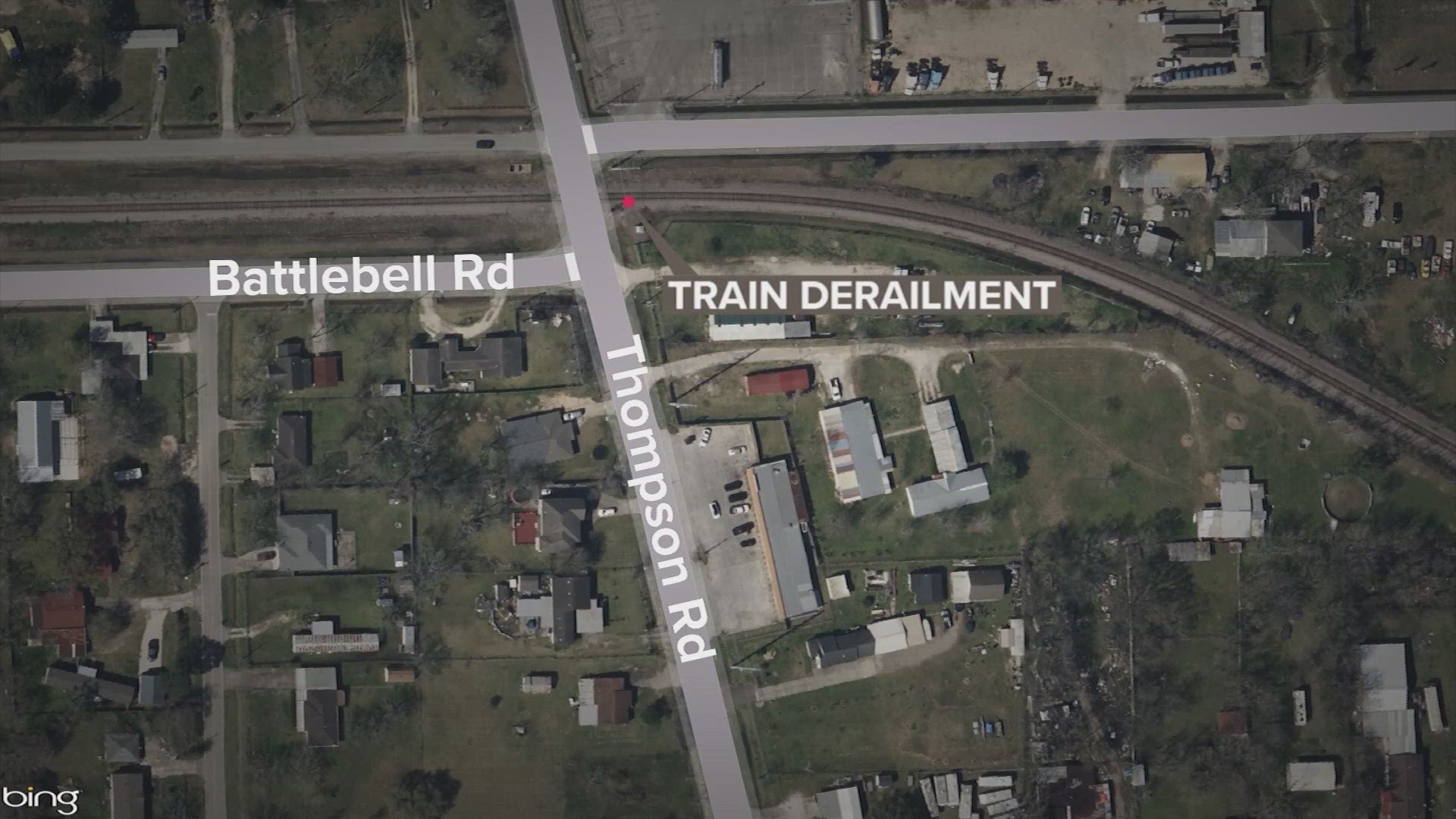 2 trains collide in east Harris County, 7 cars derail, sheriff says ...