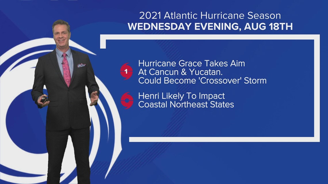 Tropical Update Hurricane Grace Nears Landfall In Mexico Ts Henris