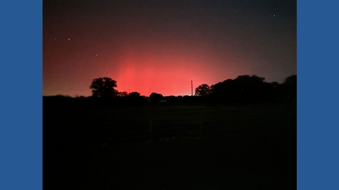 Photos: Northern lights visible from Southeast Texas | khou.com