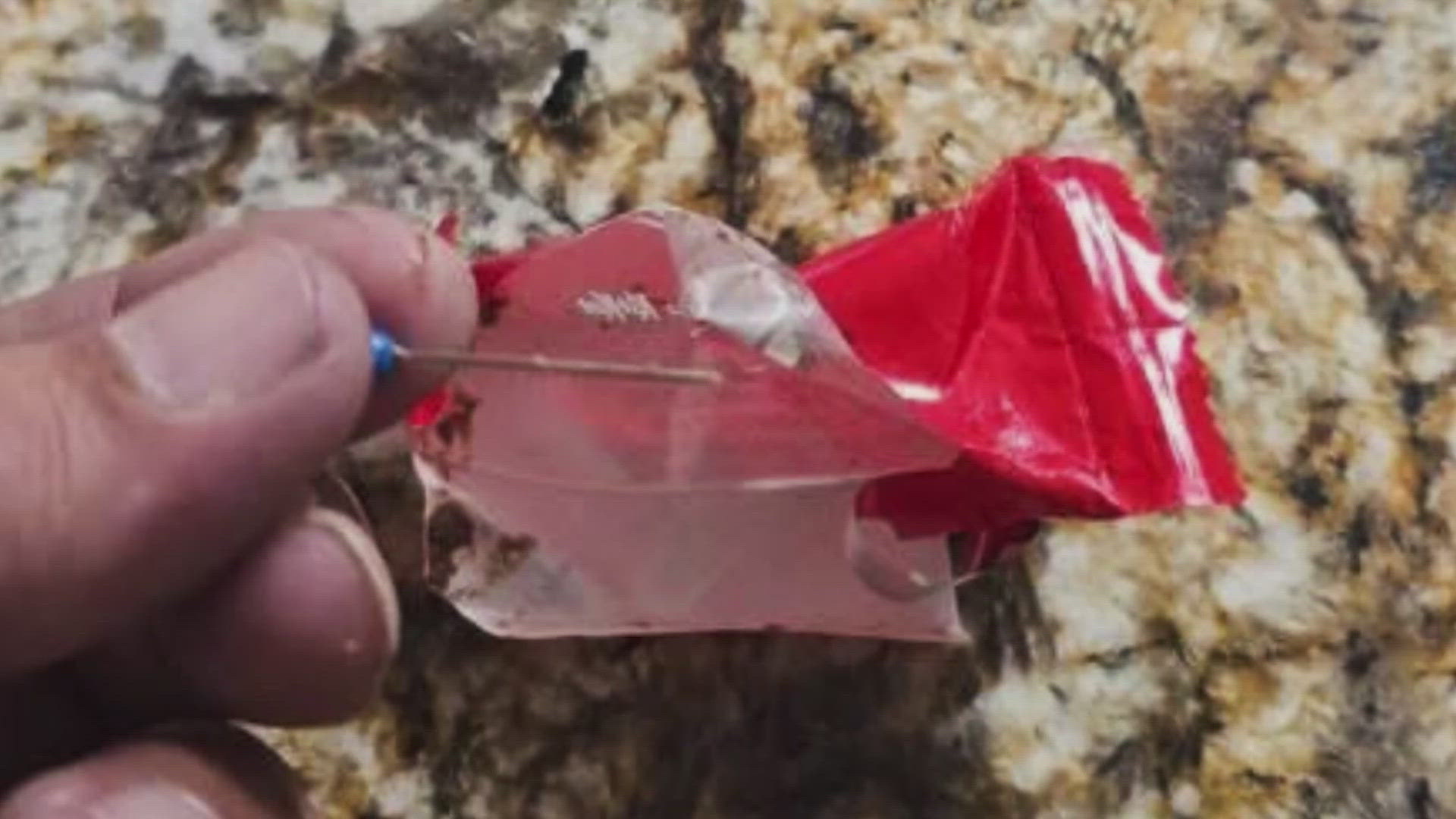 Santa Fe police warn of pins found in homecoming parade candy | khou.com