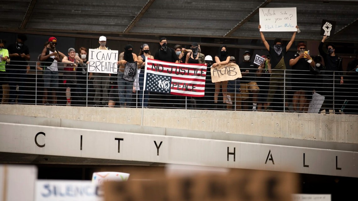 Protesters’ anger outweighed their fear of getting COVID-19 | khou.com