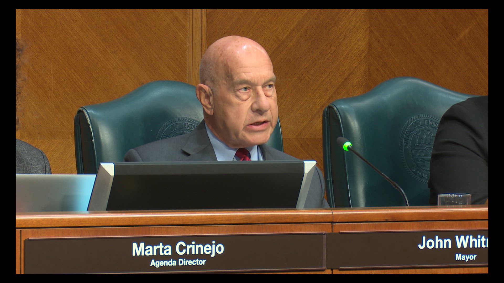 'We're here to follow the law' | Houston Mayor John Whitmire talks ...