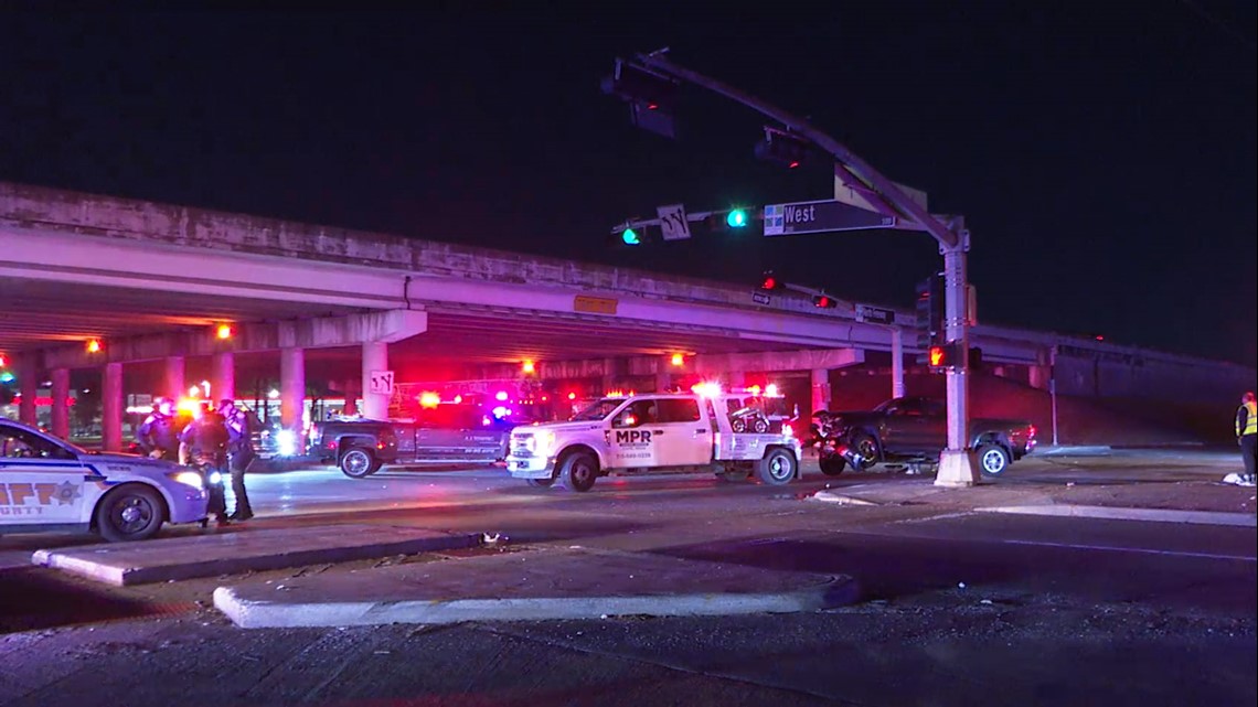 HCSO: Family injured after chase suspect crashes into their truck ...