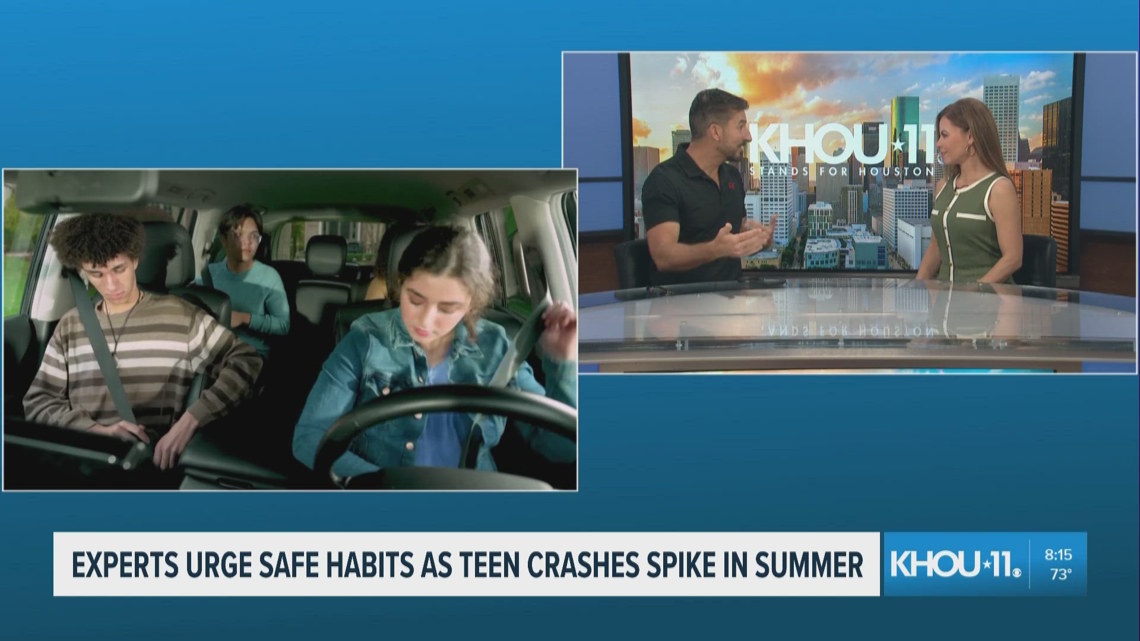 Experts warn of higher teen driver crash rates during summer travel ...