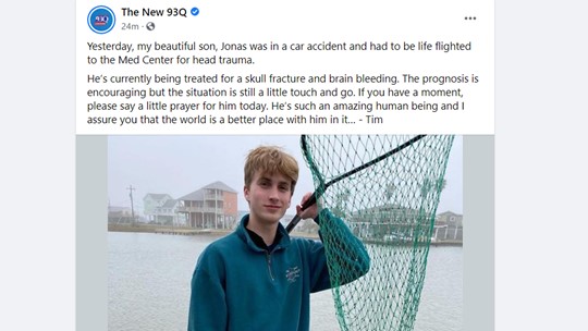 Tim Tuttle's son airlifted to hospital after suffering injuries | khou.com