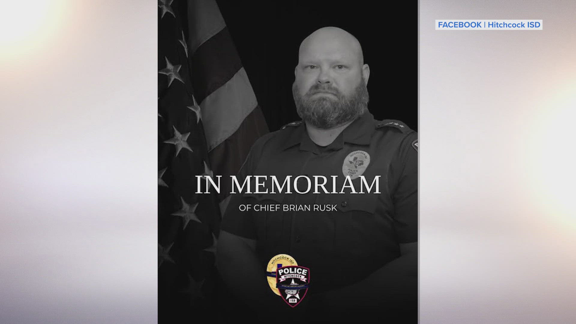 Hitchcock ISD Police Chief Brian Rusk remembered as dedicated leader ...