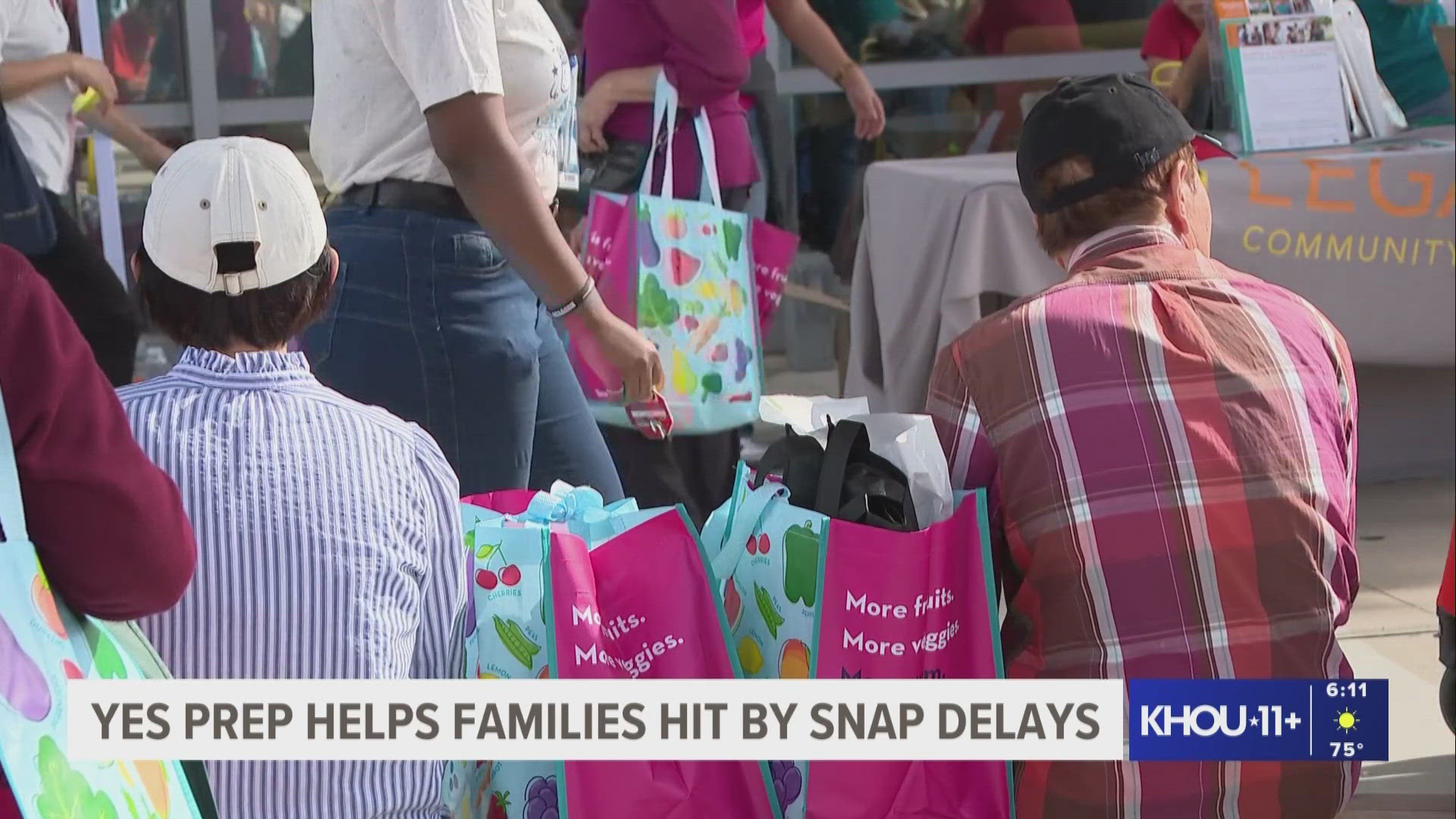 YES Prep helps families in need as full SNAP benefits set to resume ...