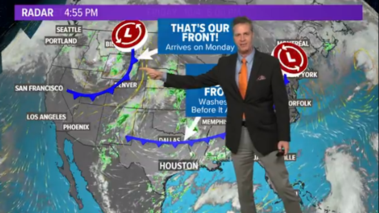 Weather on KHOU for Houston