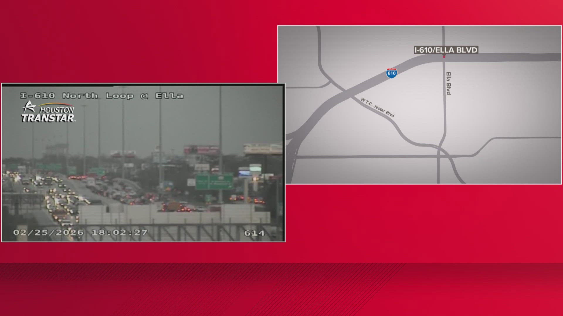 Overnight closure planned on I-610 North Loop for sign bridge removal ...